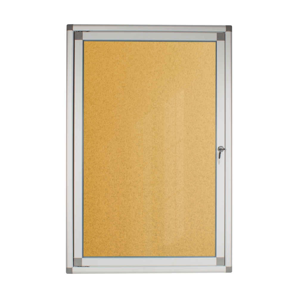 Parrot Hinged Pinning Display Case Beige 900 x 600mm - DC3 Distribution