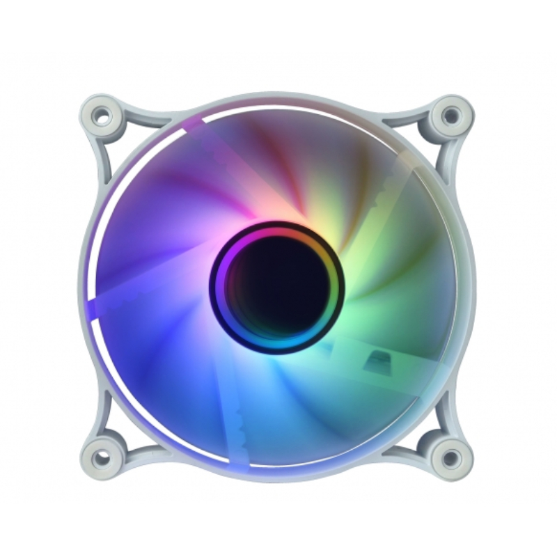 Raidmax Nv-it120fw 120mm ARGB Case Fan - White - DC3 Online Computer Store