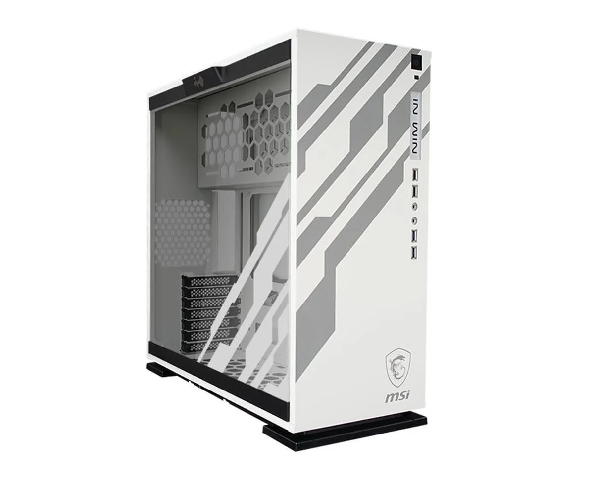 InWin 303 MSI Dragon White Edition RGB - DC3 Online Computer Store