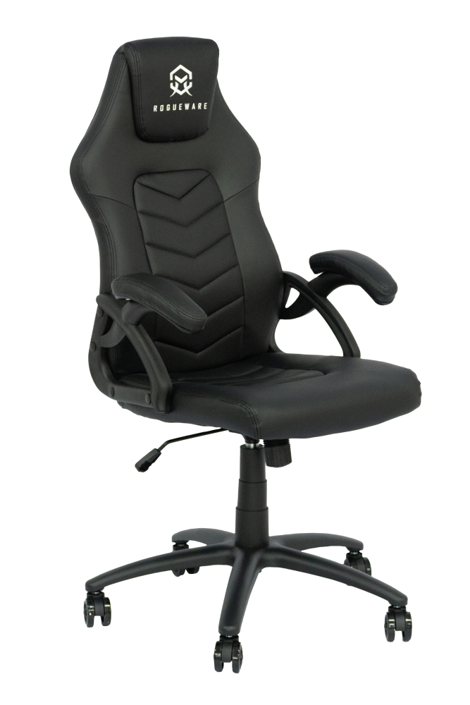Rogueware GC100 Mainstream Gaming Chair - Black - DC3 Online Computer Store