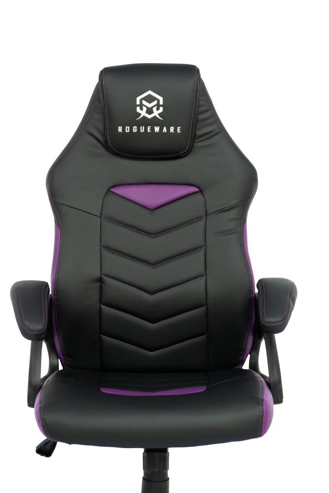 Rogueware GC100 Mainstream Gaming Chair - Black And Purple - DC3 Online ...
