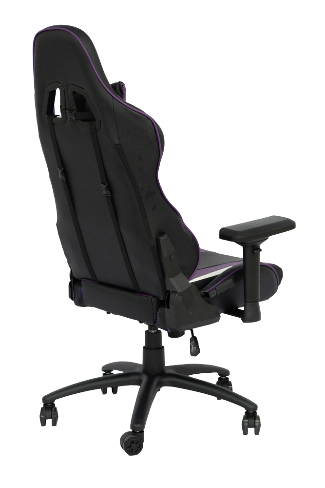 Rogueware GC200 Performance Gaming Chair - Black and Purple - DC3 ...