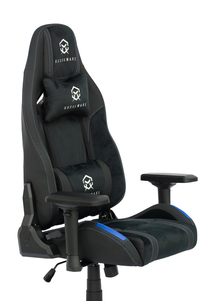 Rogueware GC300 Advanced Gaming Chair - Black And Blue - DC3 Online ...