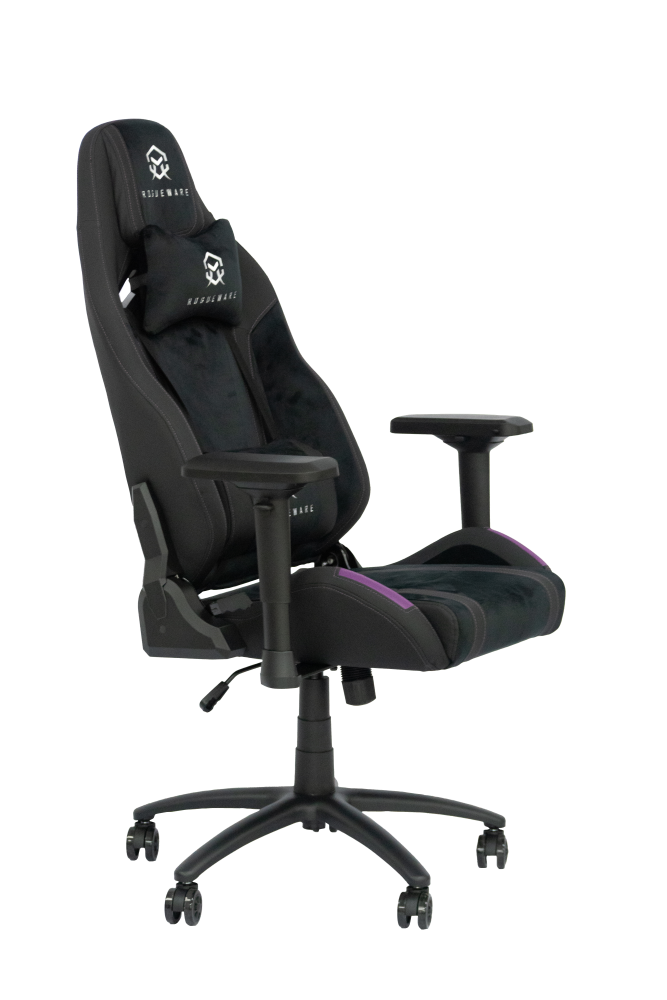 Rogueware GC300 Advanced Gaming Chair - Black And Purple - DC3 Online ...