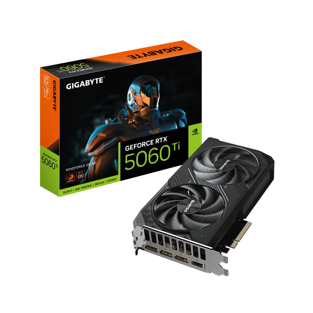 Gigabyte RTX 5060Ti WINDFORCE OC 8GB - DC3 Online Computer Store