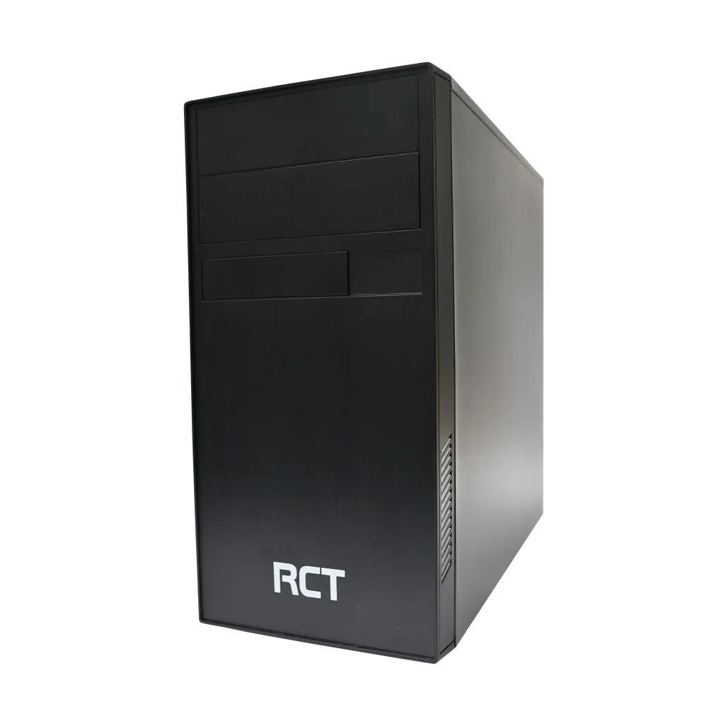 RCT EX1 mATX Black Case + 300w PSU - DC3 Distribution